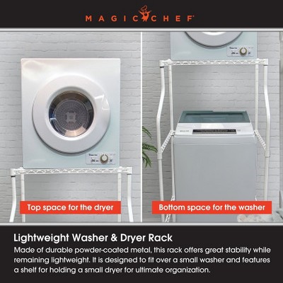 Magic Chef Compact Adjustable Powder Coat Metal Washer Dryer Machine ...