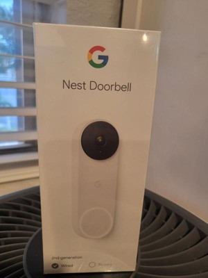 Google Nest Doorbell (wired) 2nd Generation - Ash : Target