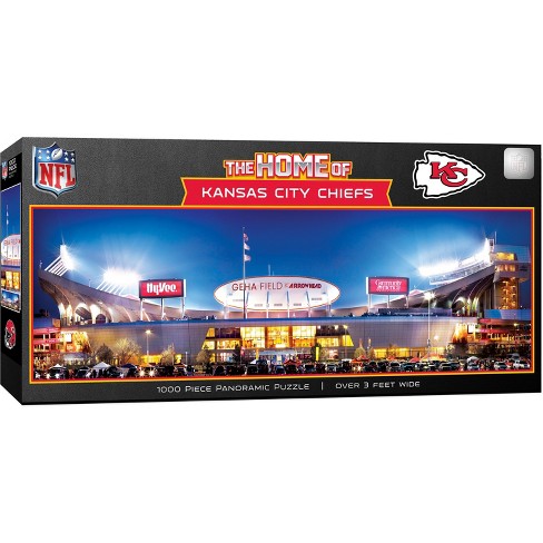 Masterpieces Sports Panoramic Puzzle - Nfl Kansas City Chiefs Stadium ...