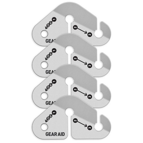 Gear Aid Outdoor Camping Guyline Tensioner 4-pack - Silver : Target
