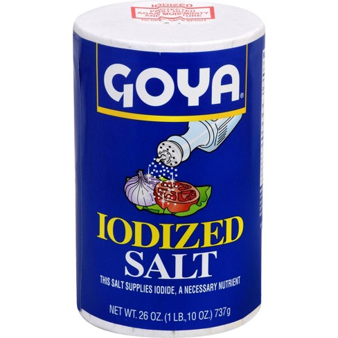 Goya Iodized Salt - 26oz : Target