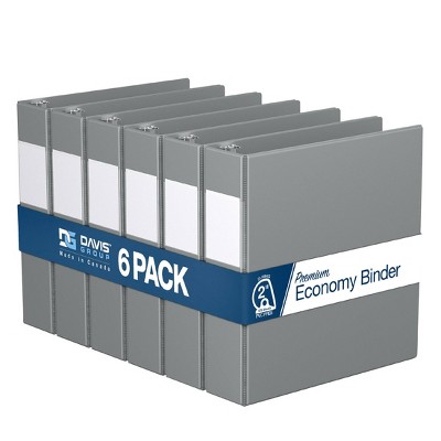 Bazic Products 3-ring View Binder With 2 Pockets, 1", Burgundy, Pack Of ...