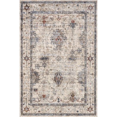 Nuloom Yanet Floral Traditional Area Rug 8x10, Beige : Target