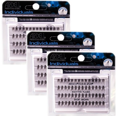 Ardell Professional Individual Duralash Lashes Knotted - Flares - Short ...