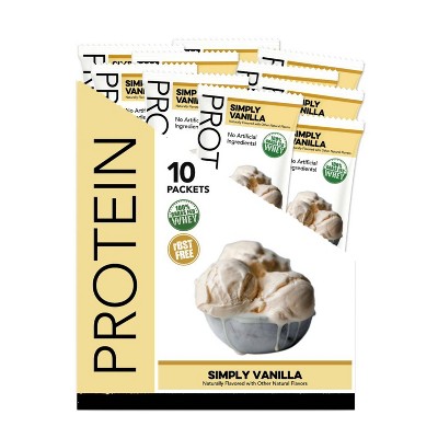 Clean Simple Eats Protein Powder - Vanilla - 10ct : Target