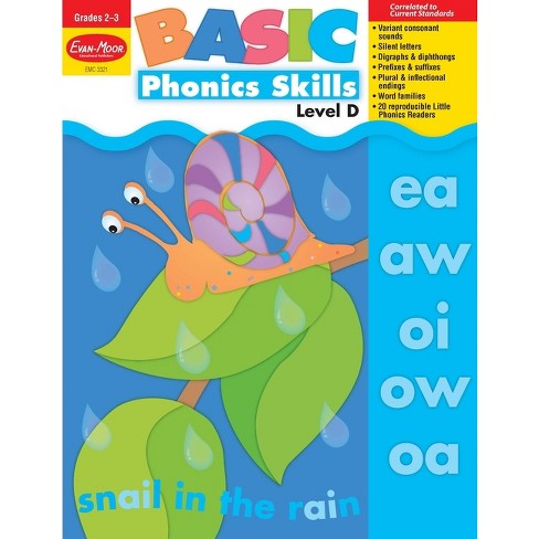 Basic Phonics Skills, Level D - By Evan-moor Educational Publishers ...