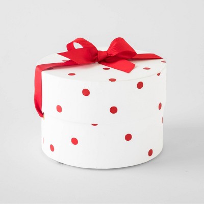 Square Foil Dotted Box Black - Spritz™ : Target