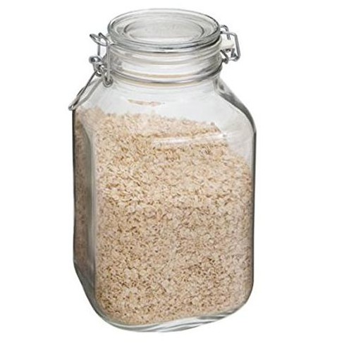 Bormioli Rocco Case Of 6 Fido Glass Canning Jar Italian - 2 Liter : Target