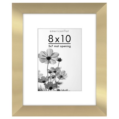 Americanflat 8x10 Picture Frame with Shatter-Resistant Glass - Use as ...