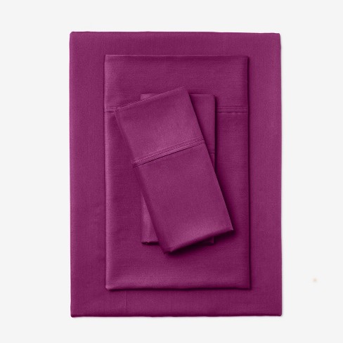 Brylanehome Bed Tite 500 Thread Count Sheet Set - Queen, Plum : Target