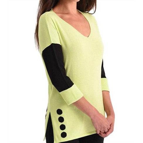 Women's Two-tone Polkadot Tunic - Angel : Target