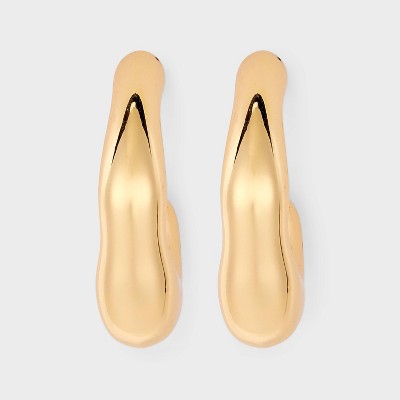 Pearl J-hoop Earrings - A New Day™ White : Target