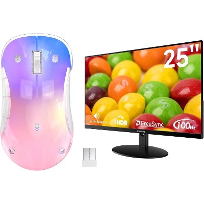 Led Wireless Mouse And 25 Inch Computer Monitor : Target