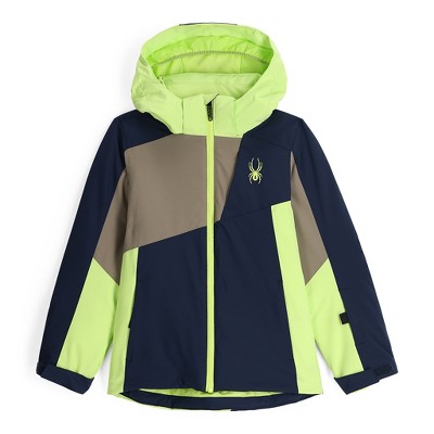 Spyder Boys Ambush Insulated Ski Jacket, Lime Ice - 16 : Target
