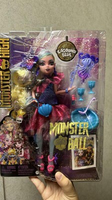 Monster High Lagoona Blue Fashion Doll In Monster Ball Party Dress With ...