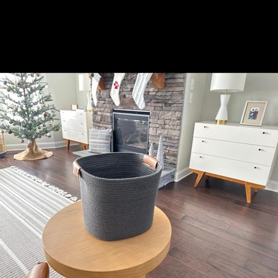 13" Decorative Coiled Rope Basket - Brightroom™ : Target
