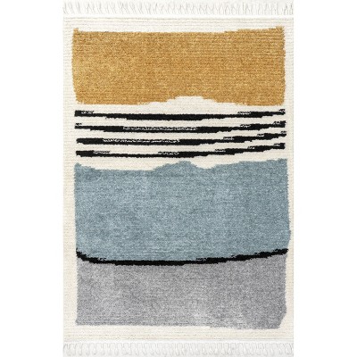 Nuloom Tamara Abstract 5x8 Indoor Area Rug For Living Room Bedroom ...