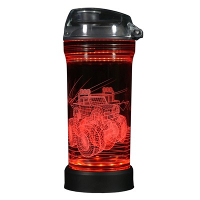 Yew Stuff POP Lights 14oz Light Up Water Bottle - Monster Truck ...