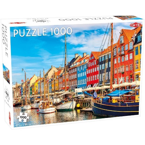 Tactic Copenhagen's Nyhavn Harbor, Denmark Jigsaw Puzzle - 1000pc : Target