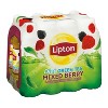 Lipton Diet Mixed Berry Green Tea - 12pk/16.9 Fl Oz Bottles : Target