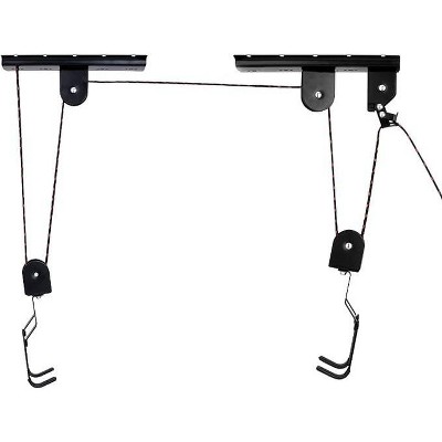 Pro-bike Tool Bike Ceiling Mount Pulley Storage System, Black : Target