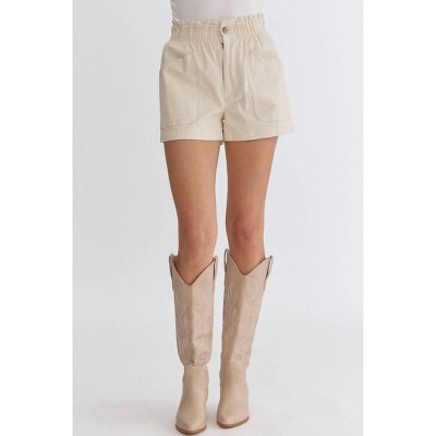Women's Smock Waist Shorts - Entro : Target