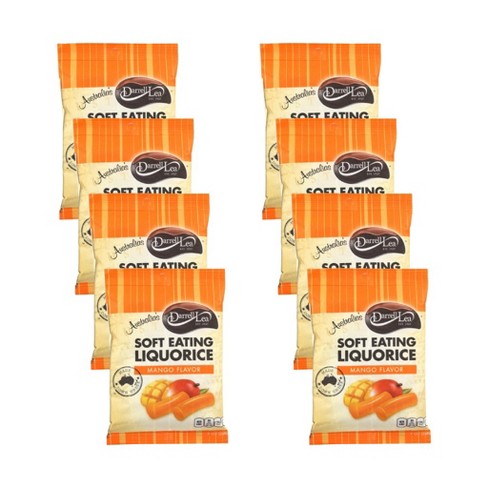 Darrell Lea Mango Flavor Soft Eating Liquorice - Case Of 8/7 Oz : Target