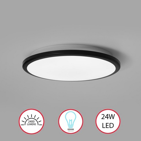 Led Ceiling Light Fixture Flush Mount Lighting, 6500k Daylight White ...