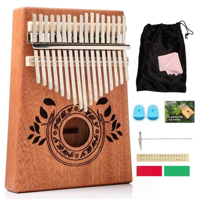Unokki Kalimba 17 Keys Thumb Piano, Gift For Musicians, Musical ...