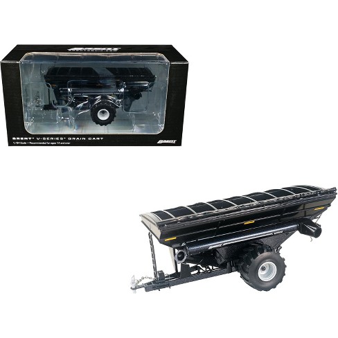 Brent V1300 Grain Cart With Tires Black Metallic 1/64 Diecast Model By ...