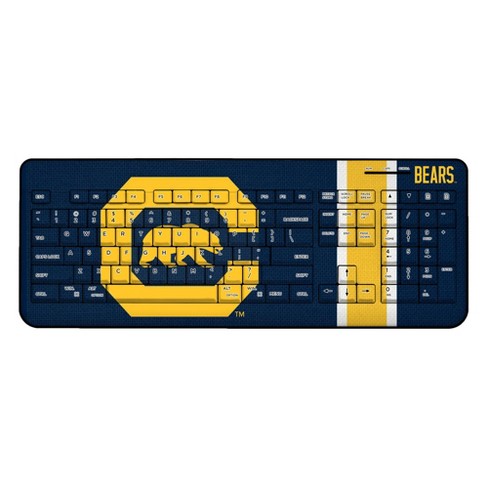 Keyscaper California Golden Bears Stripe Wireless Usb Keyboard : Target