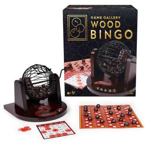 Game Gallery Wood Bingo Set : Target