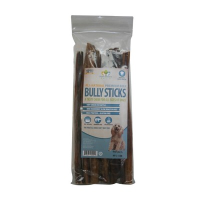 Pet's Choice Premium All Natural 6 Inch Bully Sticks Dog Treats 25 Pack ...