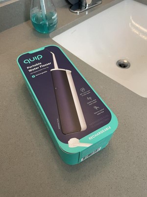 Quip Rechargeable Cordless Water Flosser - Plastic | 2 Modes + 360º Tip ...