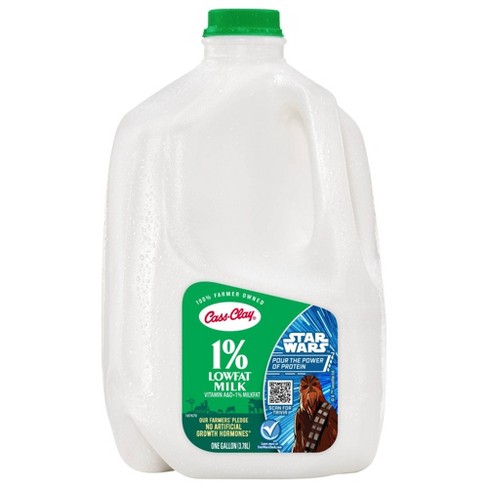 Cass Clay 1% Milk - 1gal : Target