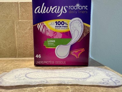 Always Anti-bunch Xtra Protection Liners - Extra Long - 68ct : Target