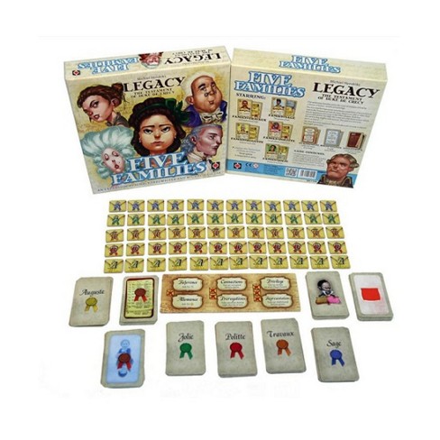Legacy - Testament Of Duke De Crecy, Five Families Expansion Board Game ...