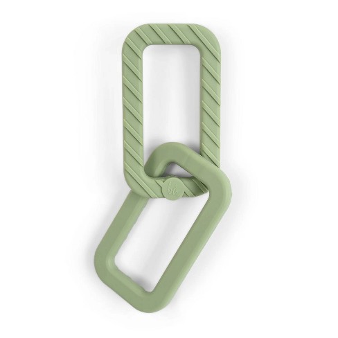 Booginhead Silicone Link Teether - Sage : Target