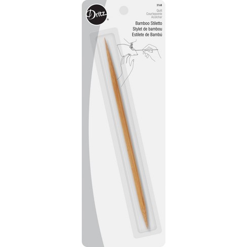 Dritz Bamboo Quilting Stiletto With Sharp Tips : Target