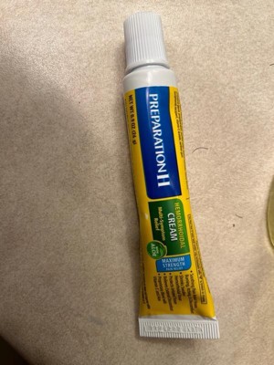 Preparation H Hemorrhoid Max Strength Cream - 2ct : Target