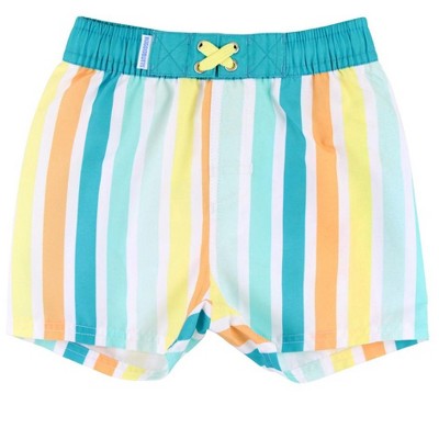 Rufflebutts Swim Trunks - Poolside Stripes, Size: 8 : Target