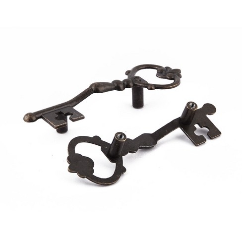 Unique Bargains Kitchen Drawer Door Vintage Style Key Shaped Cabinet ...