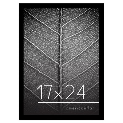 Americanflat 17x24 Picture Frame With Polished Plexiglass - Black ...