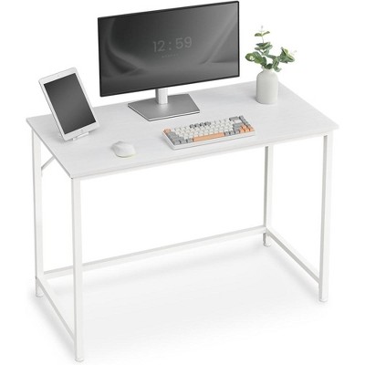Emma And Oliver White Computer Desk With Shelves And Drawer : Target