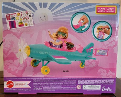 Barbie Chelsea Can Be… Plane Doll & Playset, 2-seater Aircraft With ...