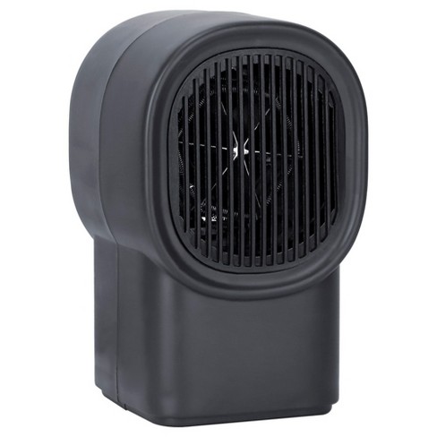 Imountek 500w Portable Electric Space Heater Compact Mini Fan Heater For Home Office Use Black Target