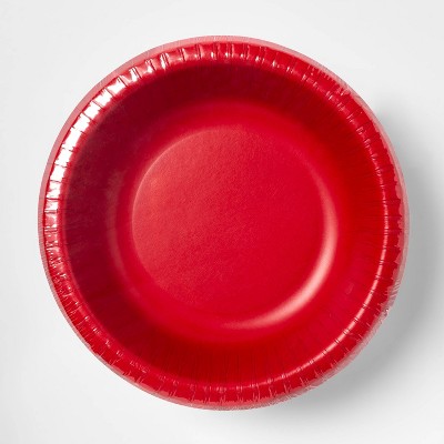 30ct Disposable Paper Bowls Red - Wondershop™ – BrickSeek