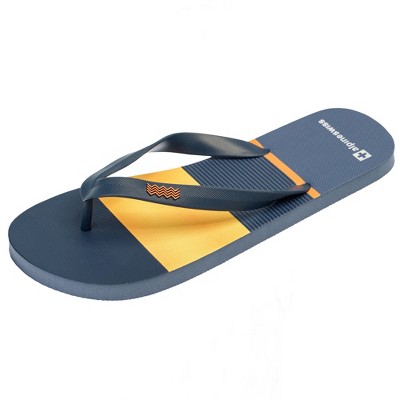 Alpine Swiss Men’s Flip Flops Lightweight Eva Sandals Orange Stripes 13 ...