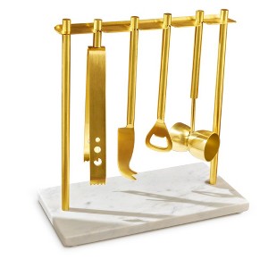 Tokyo Marble & Gold Bar Tools Set : Target