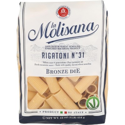 La Molisana Pasta Rigatoni Bronzo - Pack Of 12 - 16 Oz : Target